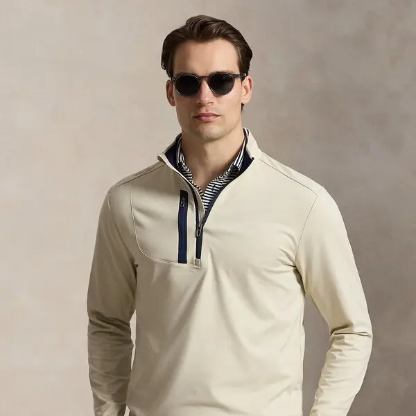 Ralph Lauren Stretch Jersey Pullover - Basic Sand