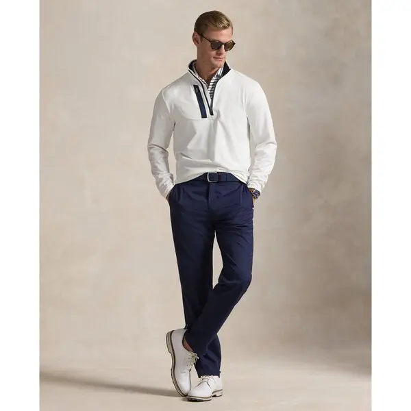 Ralph Lauren Stretch Jersey Pullover - Ceramic White