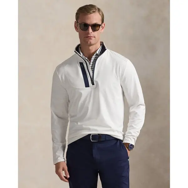 Ralph Lauren Stretch Jersey Pullover - Ceramic White
