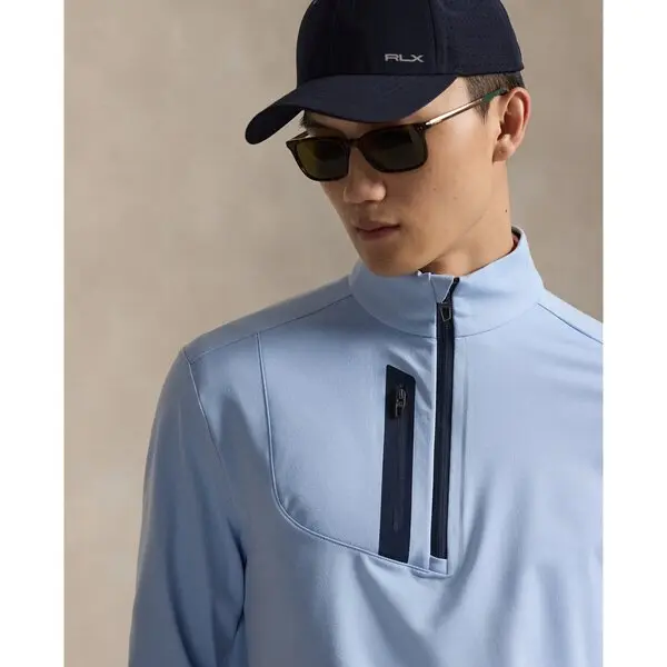 Ralph Lauren Stretch Jersey Pullover - Office Blue