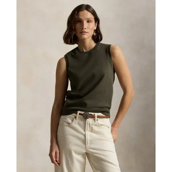 Ralph Lauren Sleeveless Crewneck Sweater
