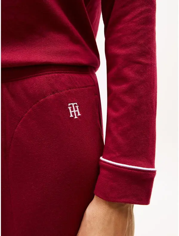 Tommy Hilfiger Long Sleeve Shirt & Pant Sleep Set