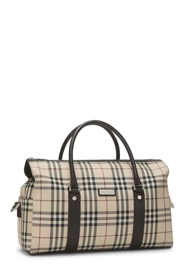 Burberry Check Duffle