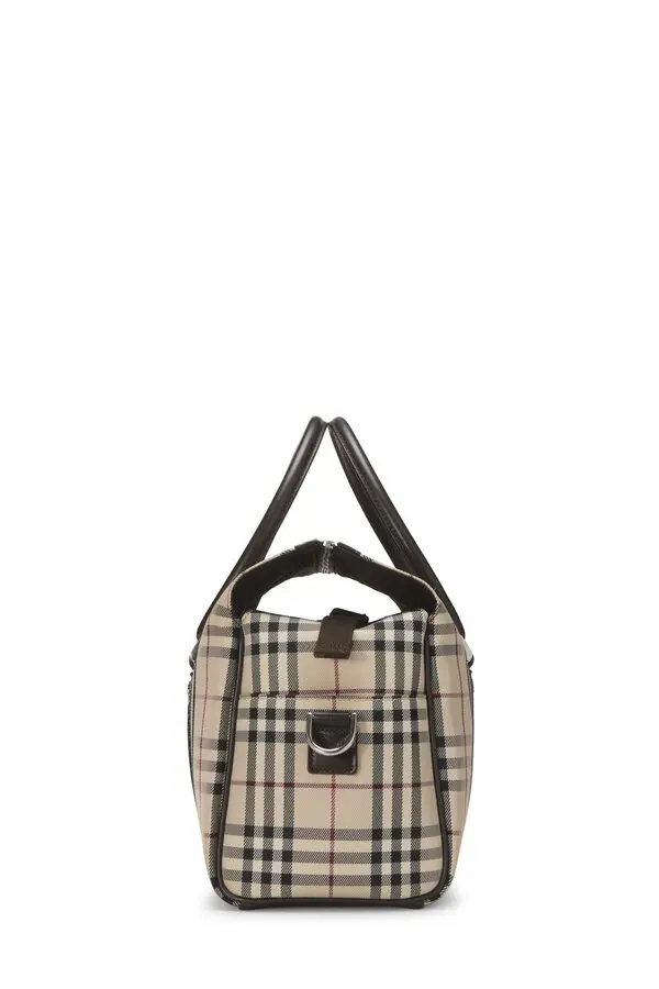 Burberry Check Duffle
