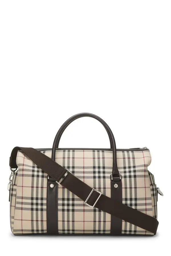 Burberry Check Duffle