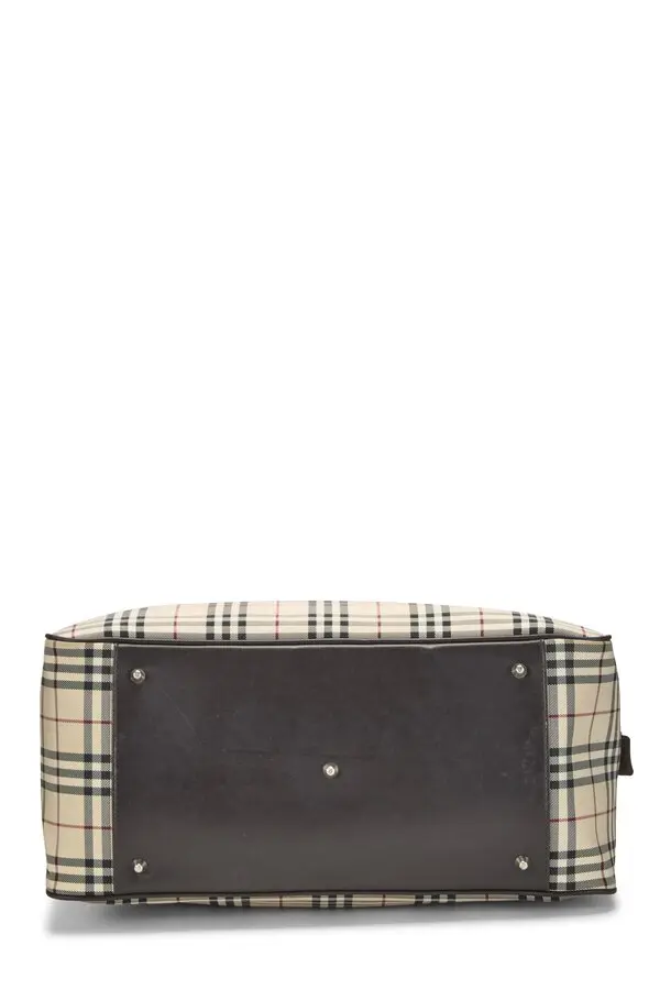 Burberry House Check Canvas Bowler