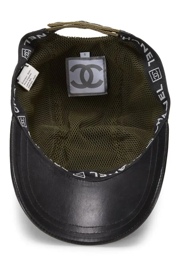 Chanel Lambskin Baseball Cap Small