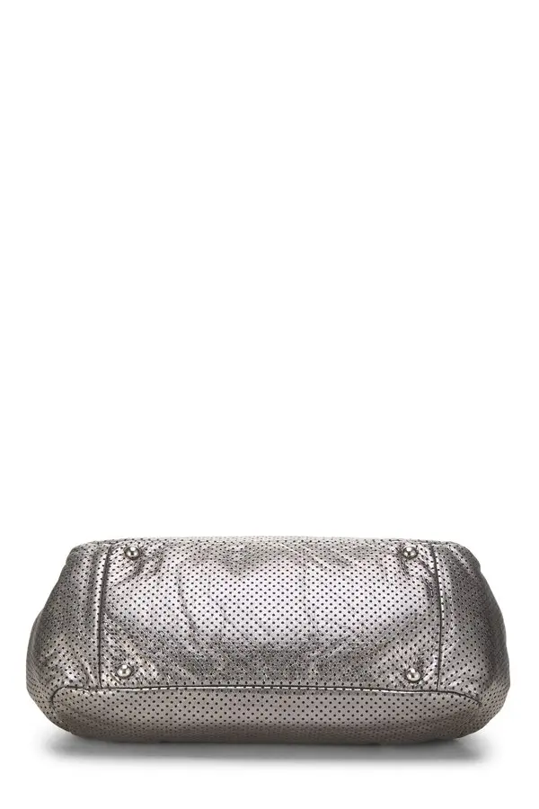 Chanel Perforated Drill Accordion Flap Bag Small