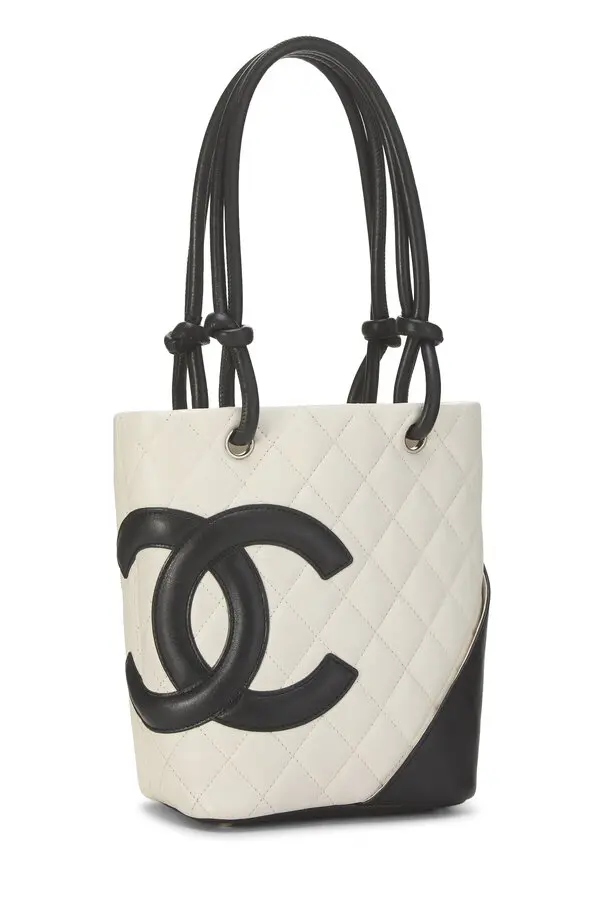 Chanel Quilted Calfskin Cambon Tote Mini