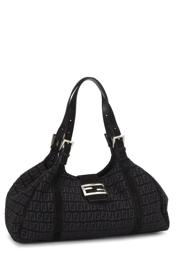 Fendi Velour Sporty Hobo Bag