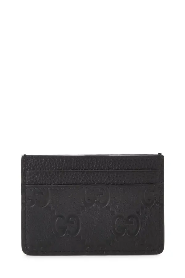Gucci Ssima Card Case - Black