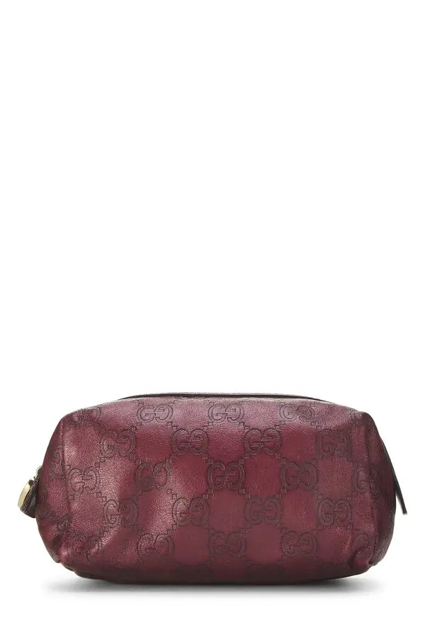 Gucci Ssima Pouch - Red