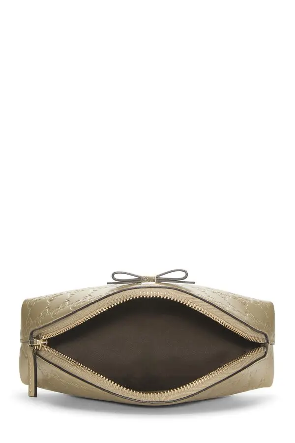Gucci Ssima Bow Cosmetic Pouch