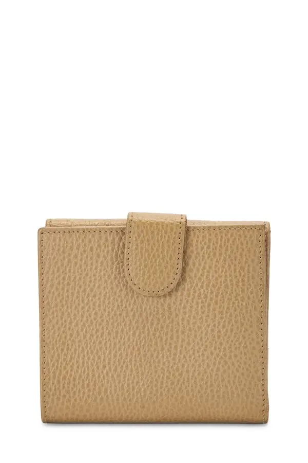 Gucci Interlocking Gg French Flap Wallet