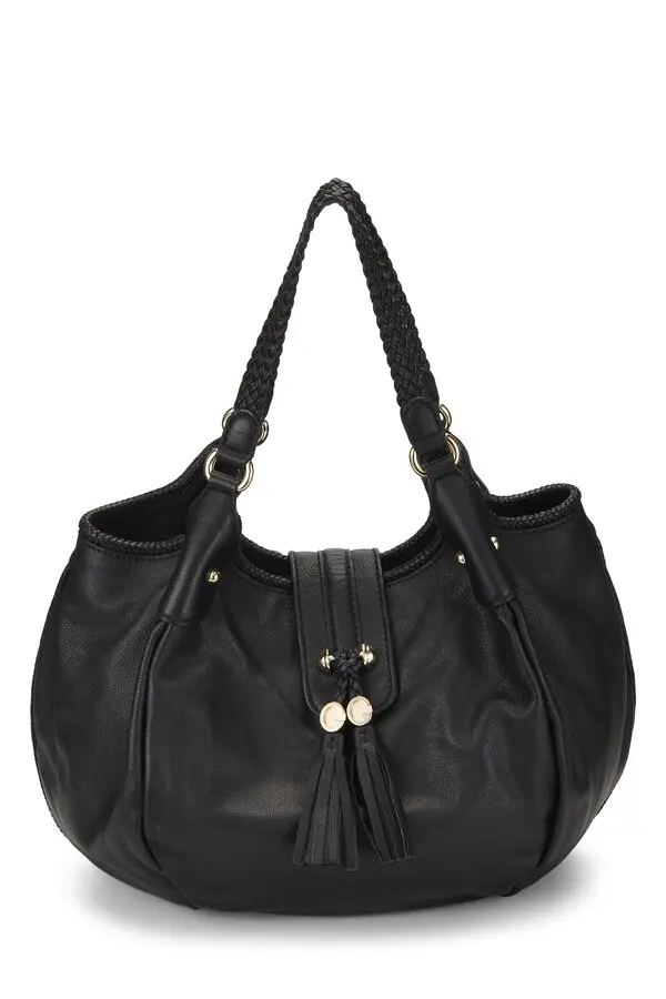 Gucci Leather Marrakech Hobo - Black