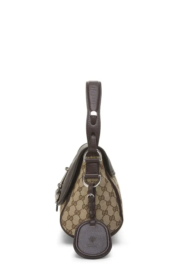 Gucci Original Gg Horsebit Shoulder Bag
