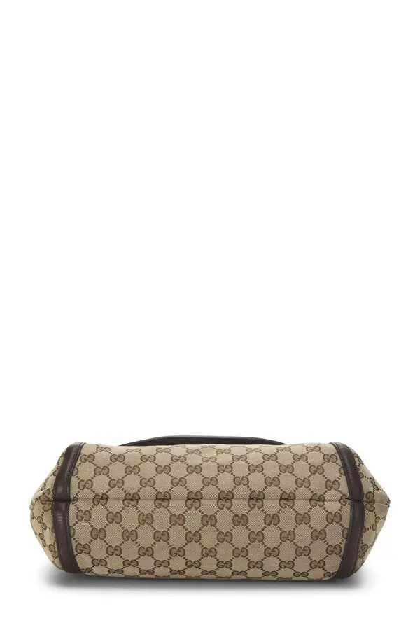 Gucci Original Gg Horsebit Shoulder Bag - Brown