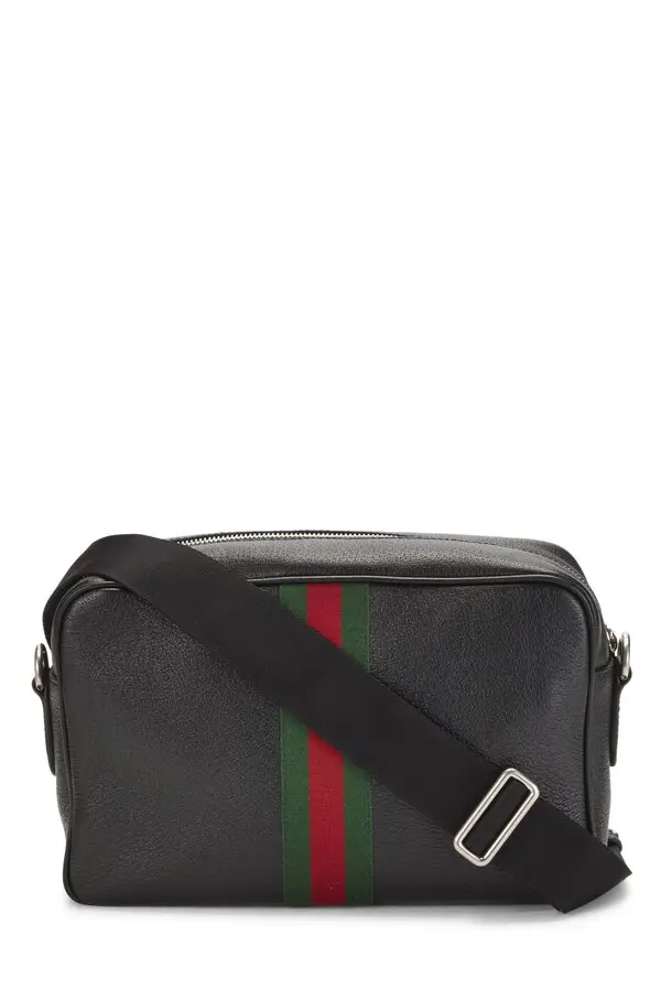 Gucci Leather Web Ophidia Crossbody