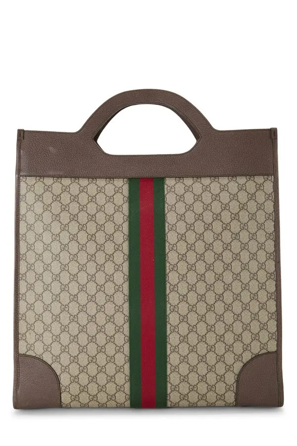 Gucci Gg Supreme Ophidia Top Handle Bag Medium