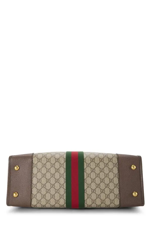 Gucci Gg Supreme Ophidia Top Handle Bag Medium
