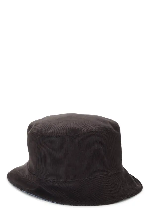 LOUIS VUITTON Corduroy Reversible Bucket Hat