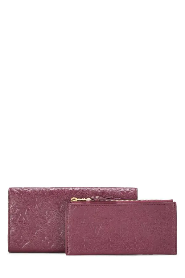 LOUIS VUITTON Jaipur Monogram Empreinte Josephine Wallet