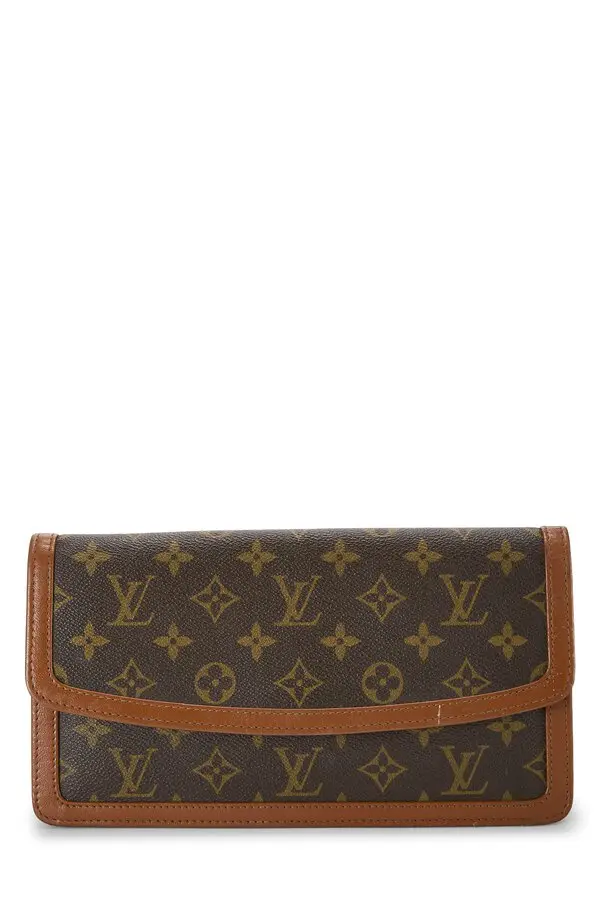 LOUIS VUITTON Monogram Canvas Pochette Dam - Brown