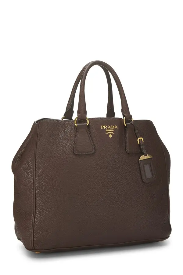 Prada Vitello Daino Shopping Tote
