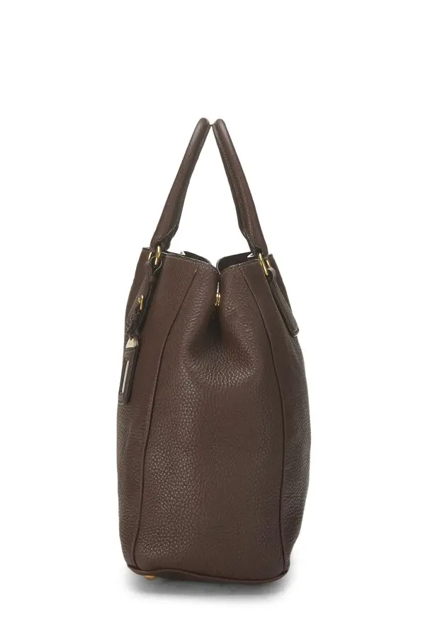 Prada Vitello Daino Shopping Tote