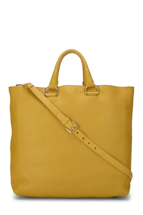 Prada Vitello Daino Leather Shopping Tote