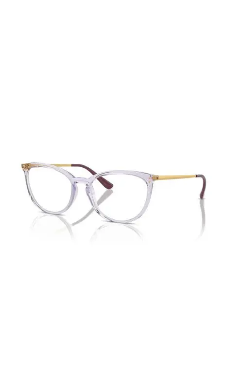 VOGUE EYEWEAR 53mm Cat Eye Optical Glasses - Violet