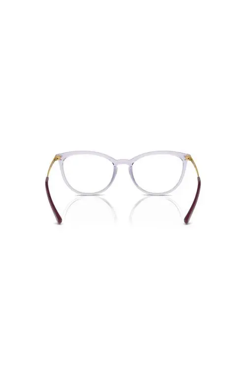 VOGUE EYEWEAR 53mm Cat Eye Optical Glasses - Violet