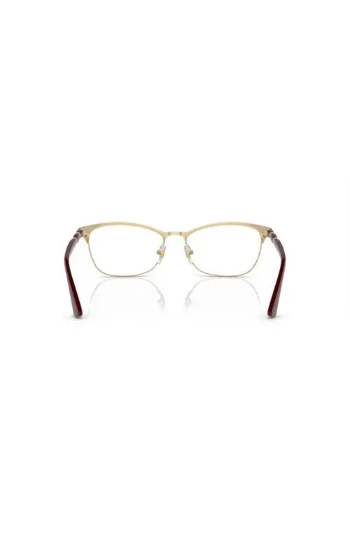 VOGUE EYEWEAR 52mm Cat Eye Optical Glasses - Red