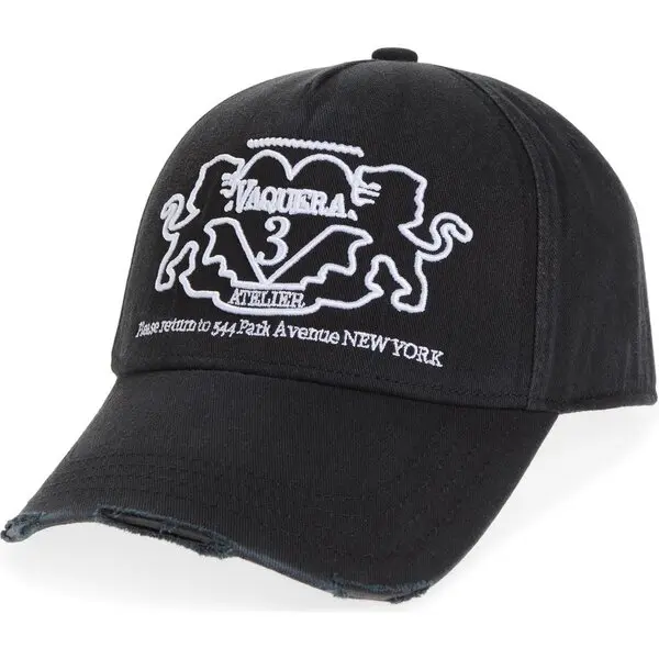 Vaquera Crest Embroidered Baseball Cap