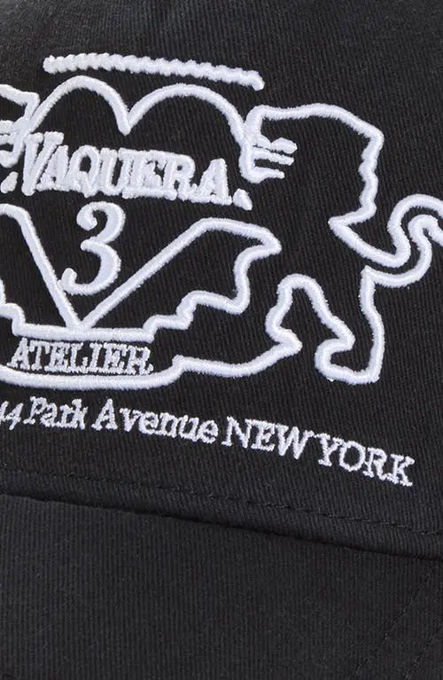 Vaquera Crest Embroidered Baseball Cap