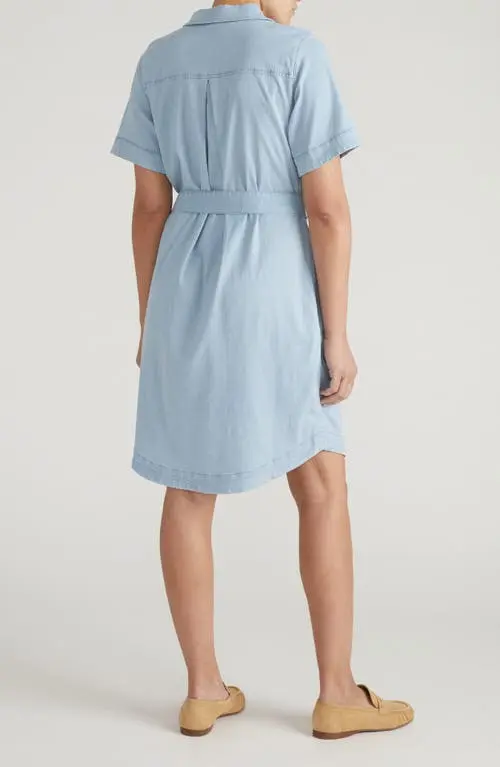 Universal Standard Tencel Chambray Shirtdress
