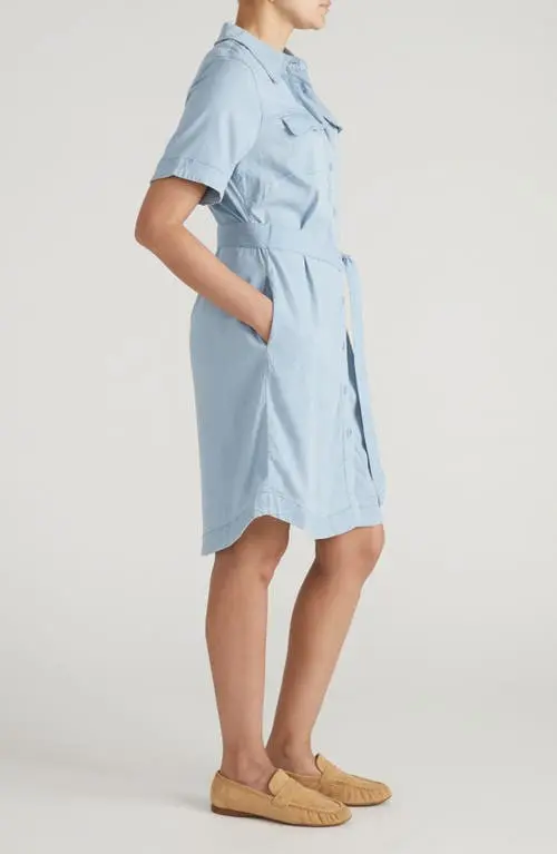 Universal Standard Tencel Chambray Shirtdress