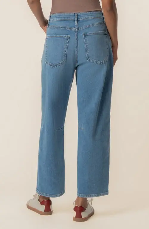Kut From The Kloth Ashton High Waist Crop Barrel Jeans