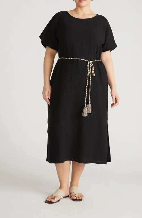 Universal Standard Landsbury Cotton Gauze Dress
