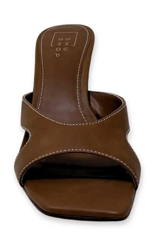 SHU SHOP Fargo Slide Sandal - Brown
