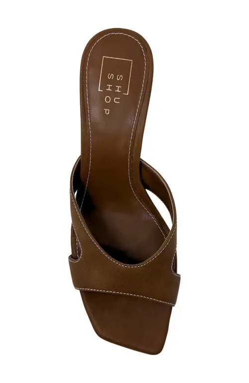 SHU SHOP Fargo Slide Sandal - Brown