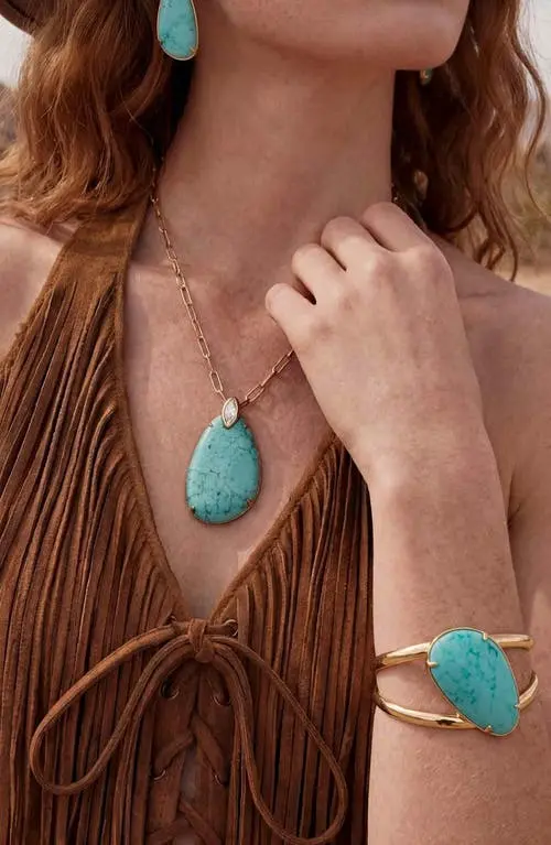 Ettika Majestic Reconstituted Pendant Necklace