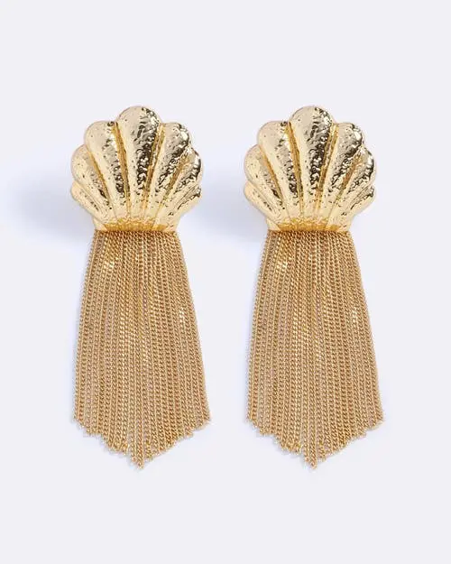 EMMA PILLS Meet Me In Ibiza Earrings - Gold