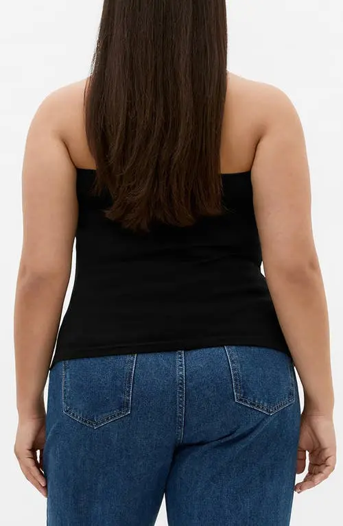 City Chic Halo Ruched Tube Top