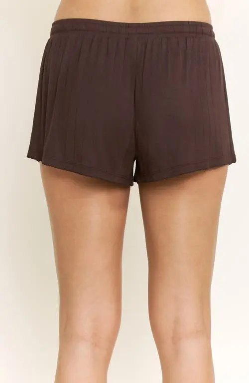 Honeydew Intimates Cloud Modal Sleep Shorts - Chocolate