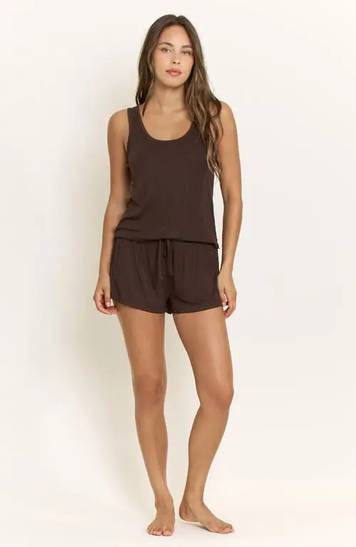 Honeydew Intimates Cloud Modal Sleep Shorts - Chocolate