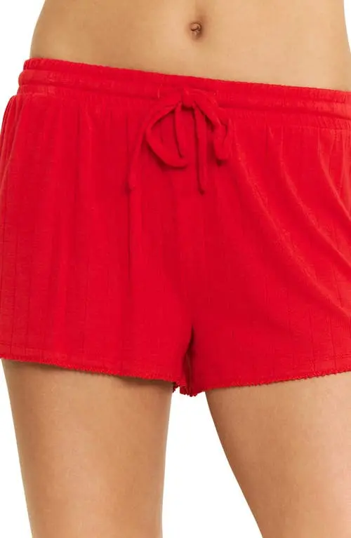 Honeydew Intimates Cloud Modal Sleep Shorts - Holly Red