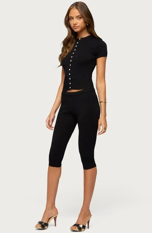 EDIKTED Vanessa Knit Capri Pants