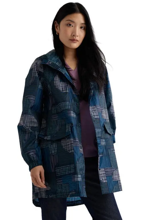 SEASALT CORNWALL Packable Waterproof Hooded Raincoat