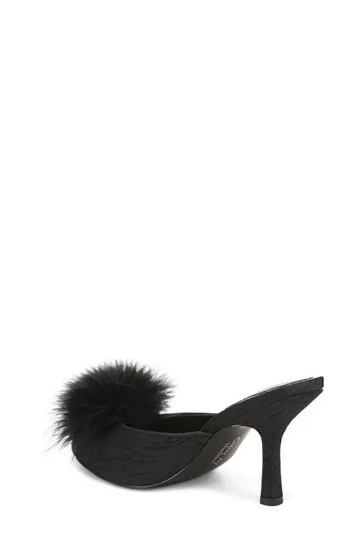 CIRCUS NY BY SAM EDELMAN Glenda Fluff Mule - Black